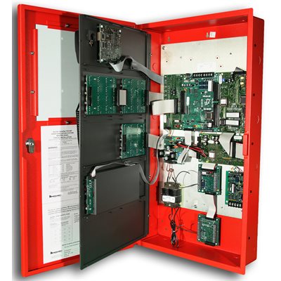 Master Panel, 48 Switches/LEDs, Master Fire Phone, Red, 120VAC