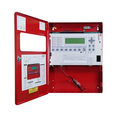 FireNET® Plus Intelligent Addressable, 1 Loop, No dialer, Expandable, Red