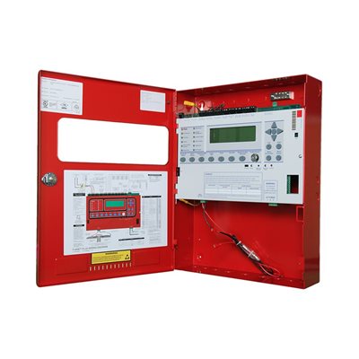 FireNET® Plus Intelligent Addressable, 1 Loop, No dialer, Expandable, Red