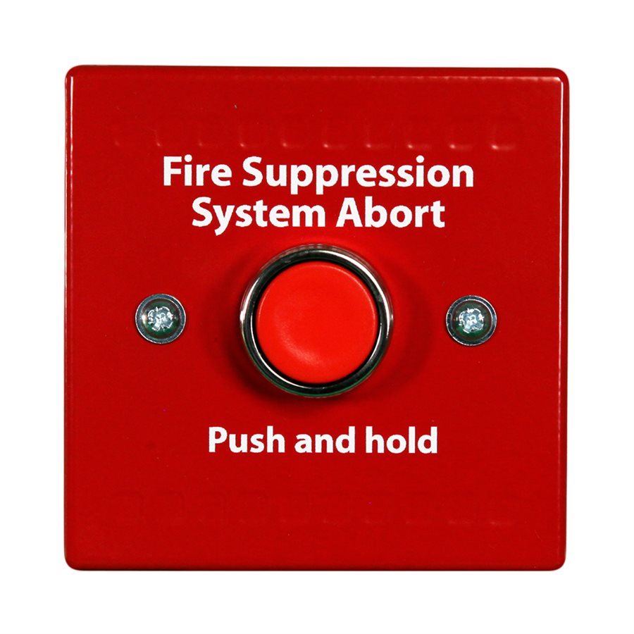 Extinguishant Abort Switch for HCVR-3, Surface Mount, Red
