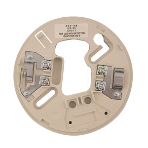 Conventional Fire Detector Bases with LED, Relay, 24VCD and 12VCD