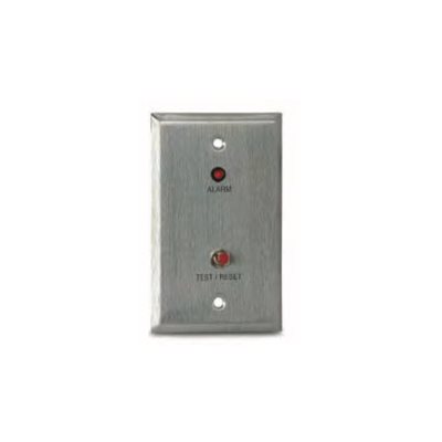 MS-RA/R Remote Alarm LED and Push Button Test/Reset Switch
