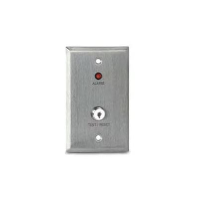 MS-KA/R Remote Alarm LED and Key Operated Test/Reset Switch