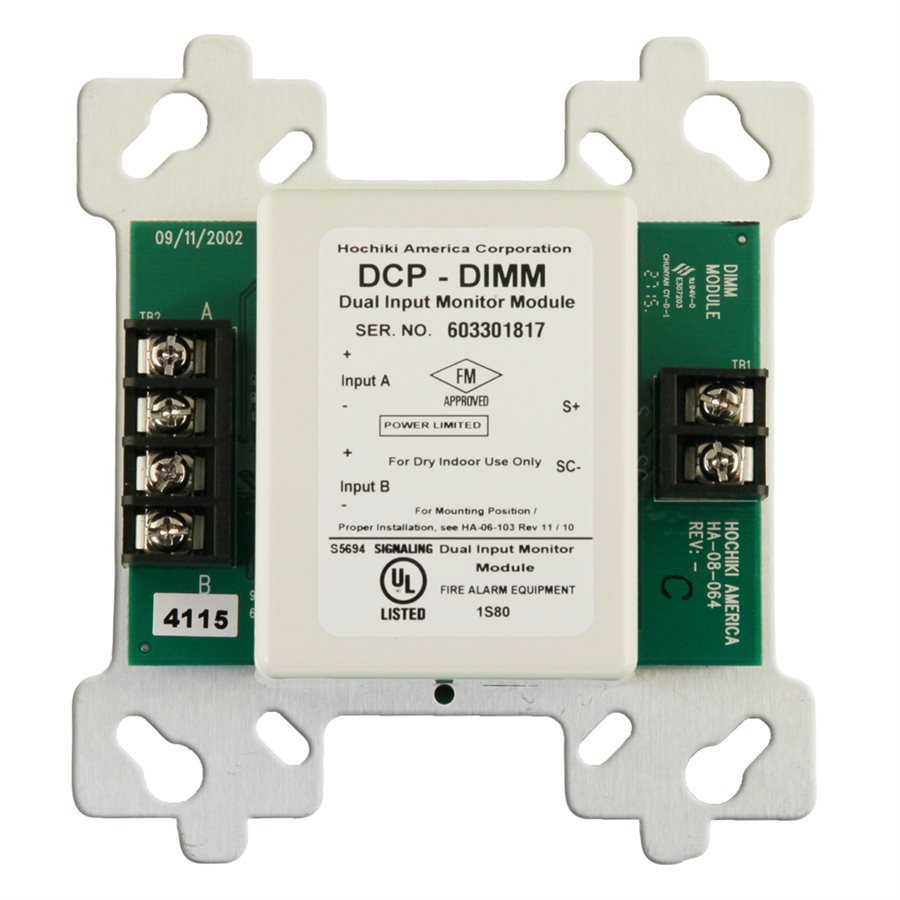 DIMM - Dual Input Monitor Module for 4" Box, Class B
