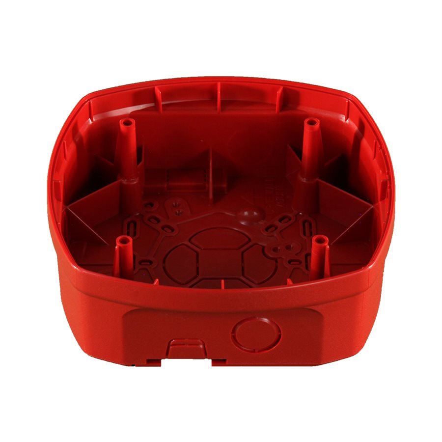 HBLP-R - Weatherproof Backbox, Red (For use with HSSPK Series)