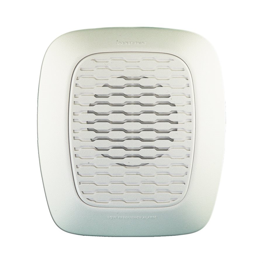 HHLFW - Low Frequency Horn, 24VDC, Wall Mount, White