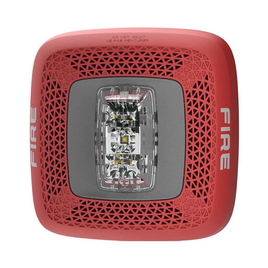 GSSR Speaker/Strobe, 25 or 70.7 VRMS, Select. Candela LED Strobe ...