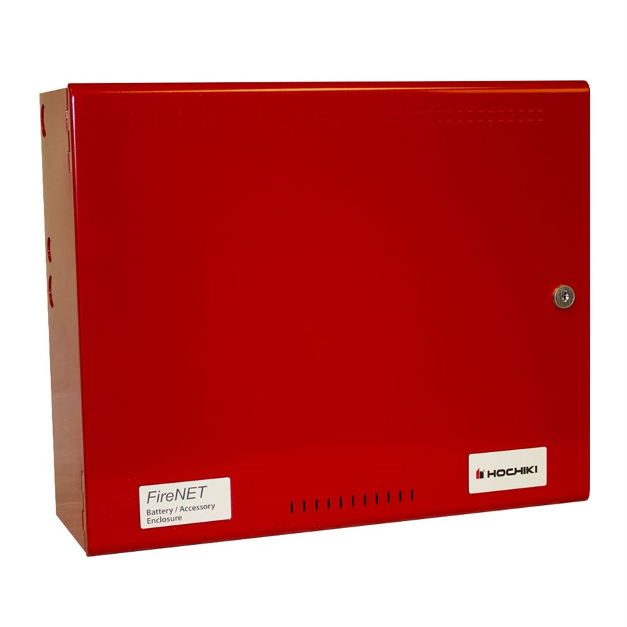 FN-ACC-R 2015 Ed. FireNET Battery Accessory Cabinet, Red