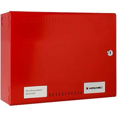 HA0710-10 Fire Document Box Shallow, Red