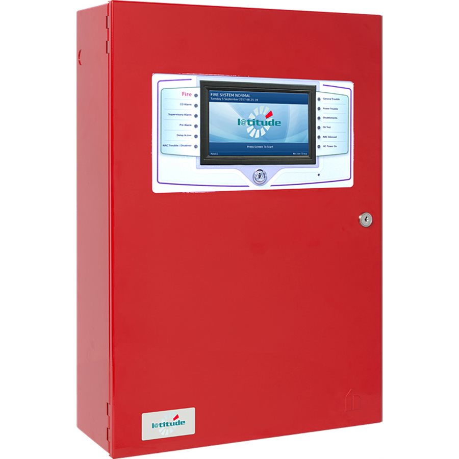 FireNET L@titude Touchscreen Fire Panels